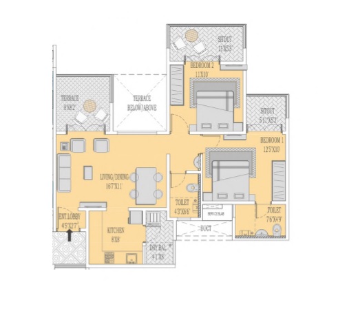 Mittal Sun City Ambegaon Floor Plans - Ambegaon Budruk, Pune