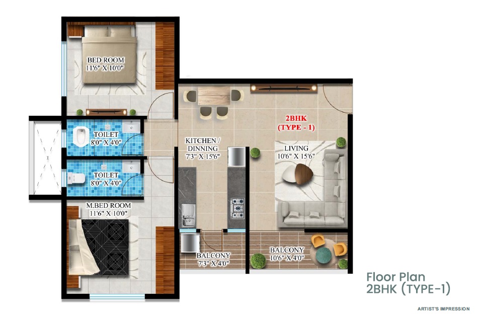 Nakoda Castle Gate Floor Plans - Chikhali, Pune