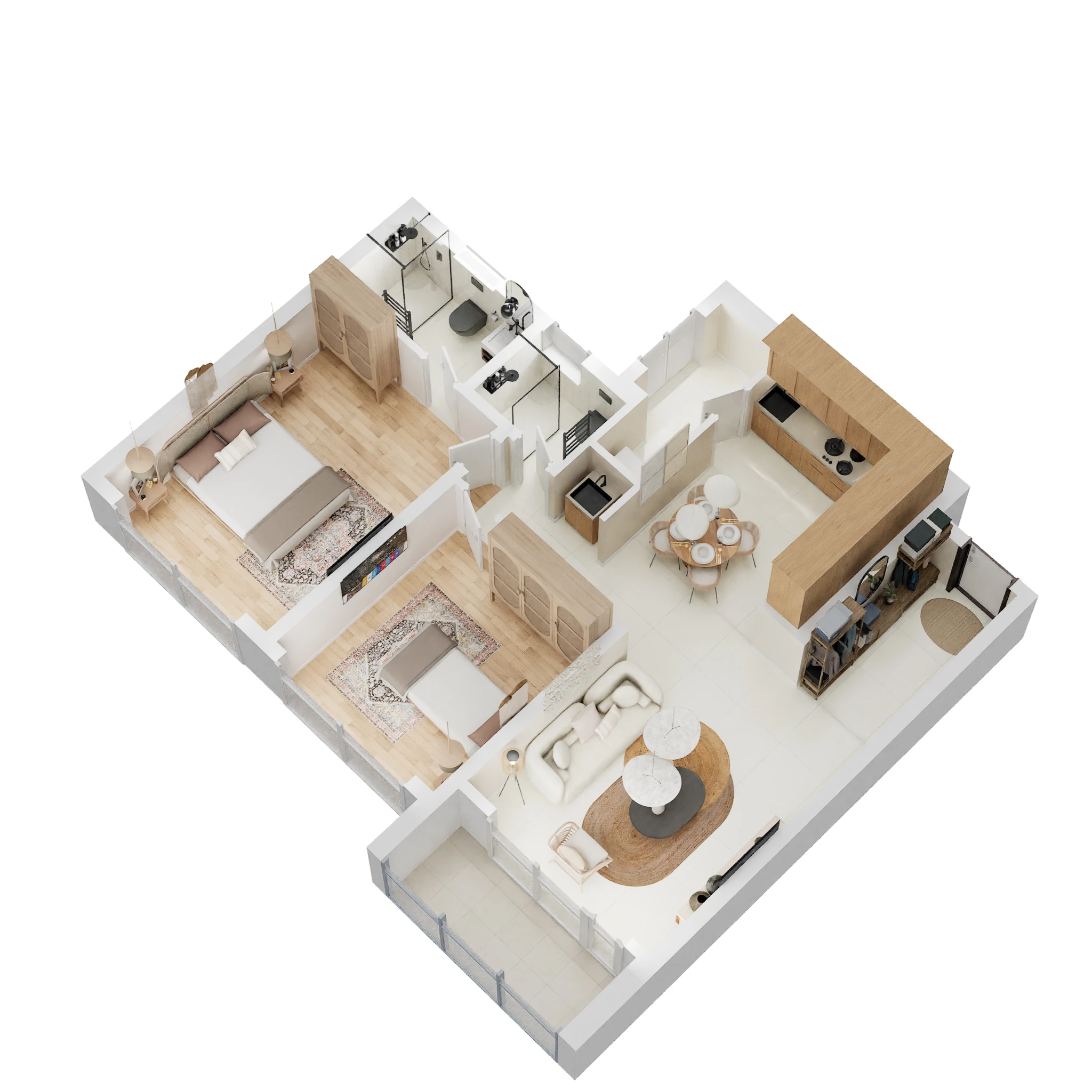 Rohan Harita Floor Plans - Tathawade, Pune
