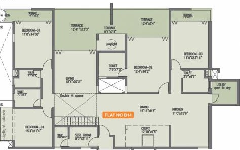 Rohan Mithila Floor Plans - Viman Nagar, Pune