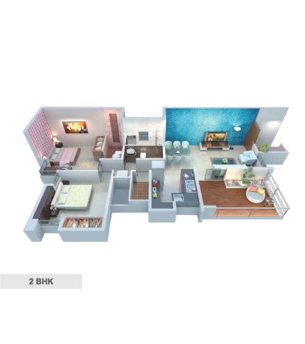Vedant Sai Blossom Floor Plans - Dhanori, Pune
