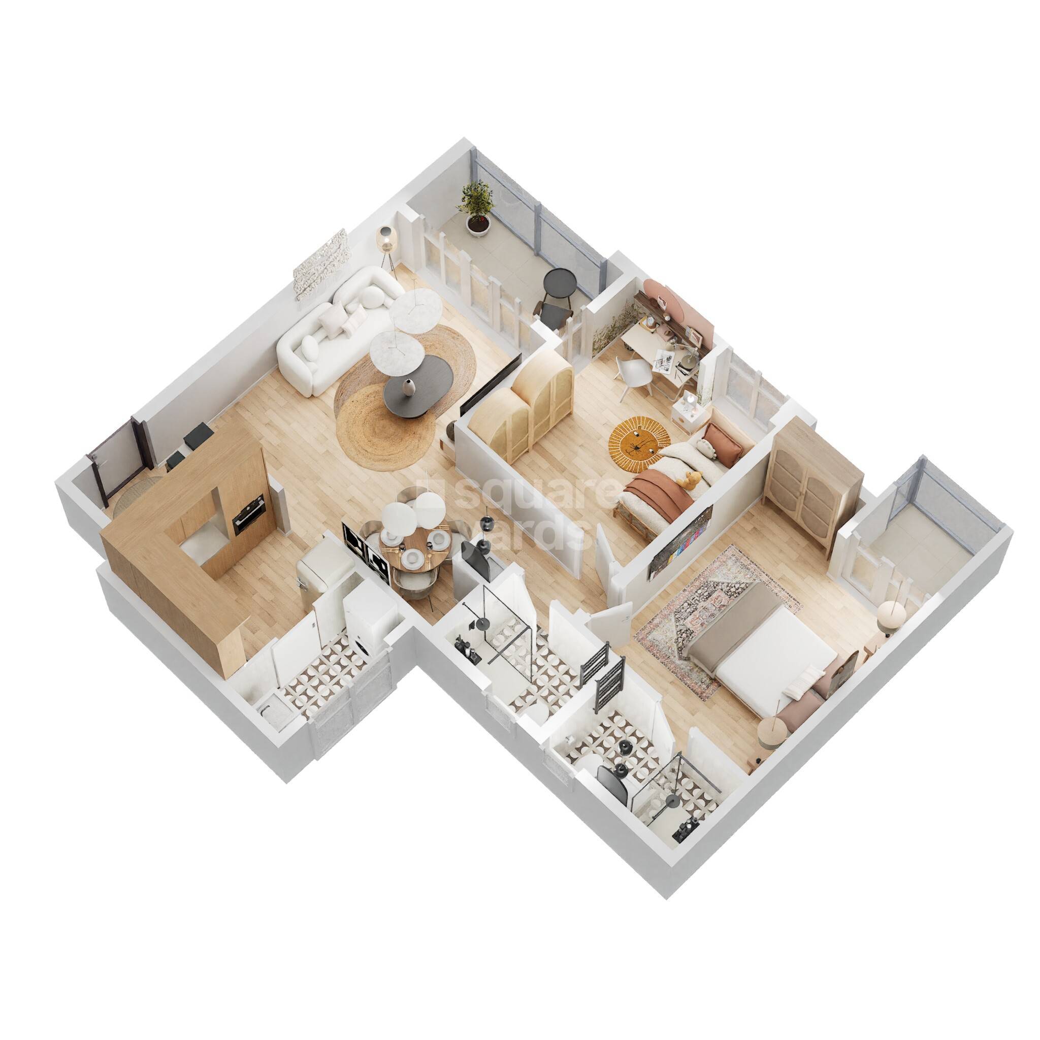 VJ YashOne Infinitee Floor Plans - Tathawade, Pune