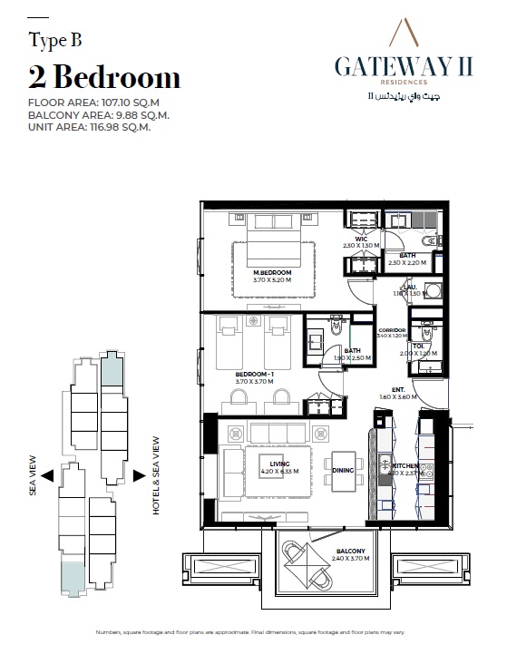 Rak Gateway Residence II, Al Jazirah Al Hamra, Ras Al Khaimah ...