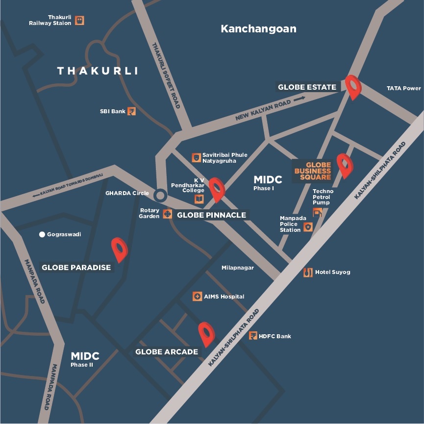 Globe Business Square in Dombivli East, Thane @ Price on Request ...