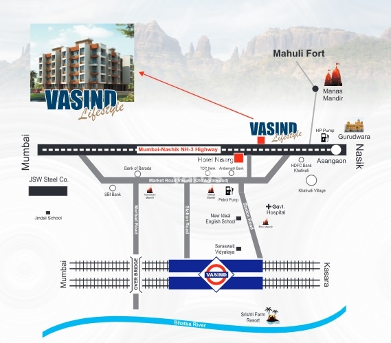 Goranath Vasind Lifestyle in Vasind, Thane @ 19.95 Lac - Floor Plans ...