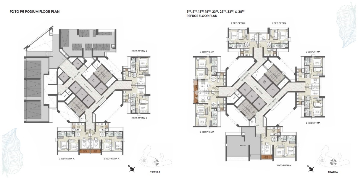 Kalpataru Primera in Kolshet Road, Thane @ 86.00 Lac - Floor Plans ...