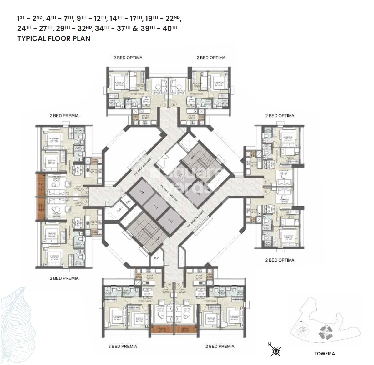 Kalpataru Primera in Kolshet Road, Thane @ 86.00 Lac - Floor Plans ...