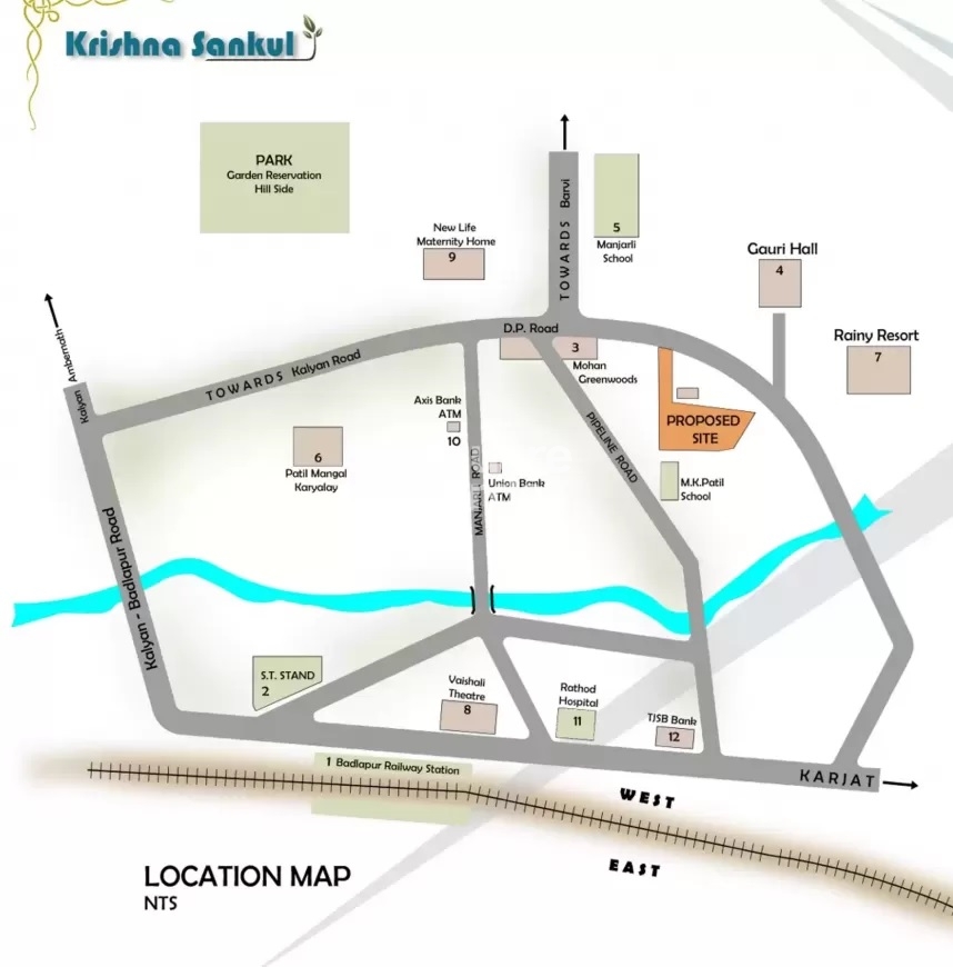 Krishna Sankul Badlapur Badlapur West, Thane - Price List, Project Info ...