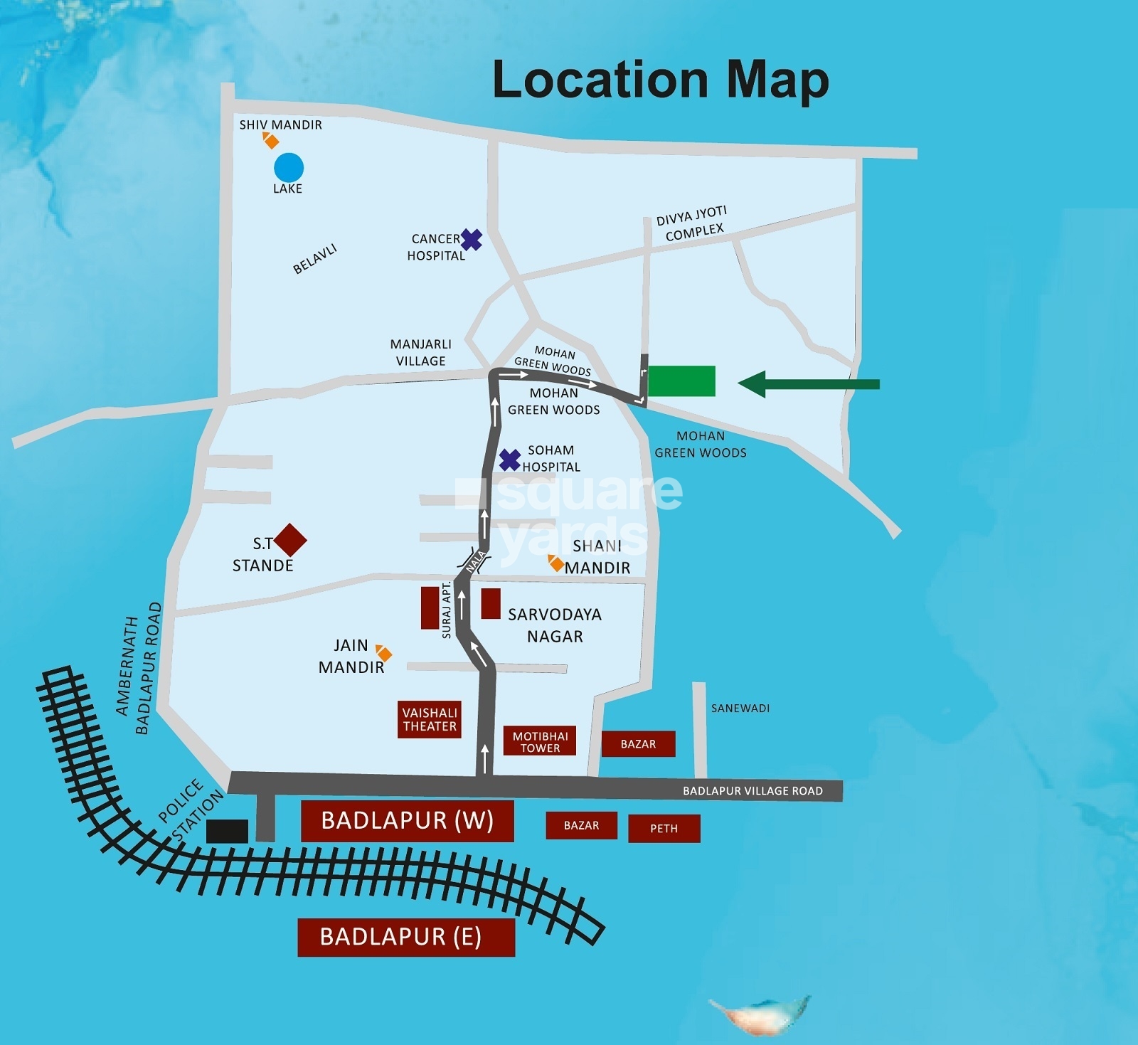 MK Shivam Paradise Badlapur West, Thane - Price List, Project Info ...