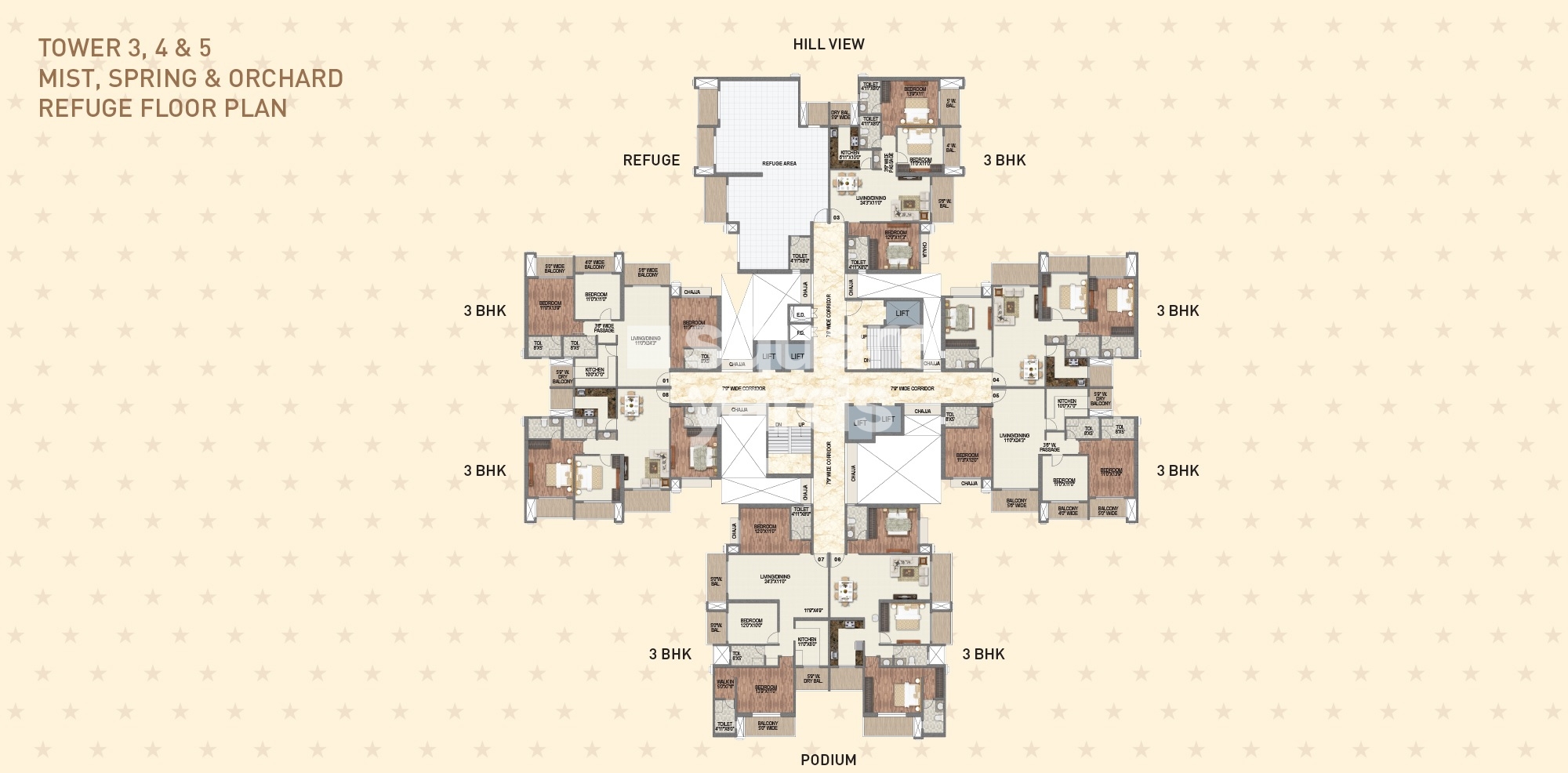Paradise Sai World Dreams in Dombivli East, Thane @ 48.00 Lac - Floor ...
