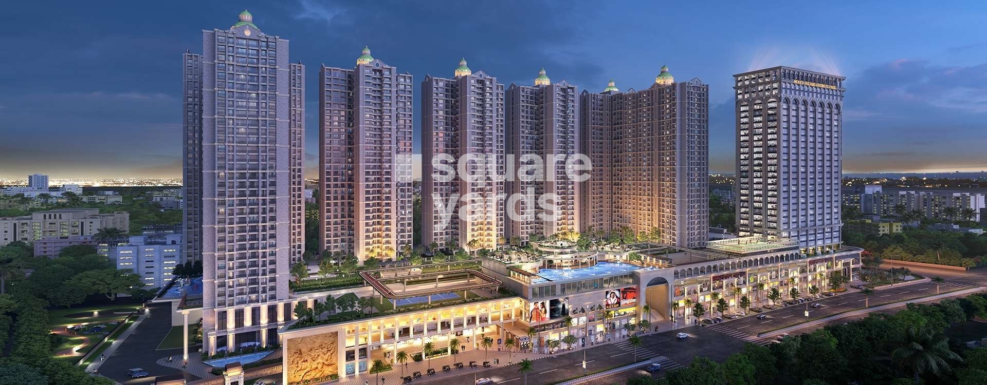 Paradise Sai World Dreams in Dombivli East, Thane @ 48.00 Lac - Floor ...