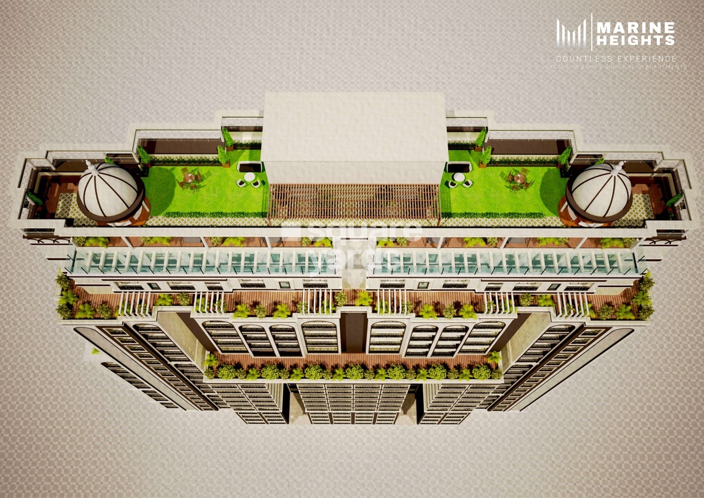 Quba Marine Heights in Avachit Pada, Thane @ 56.12 Lac - Floor Plans ...