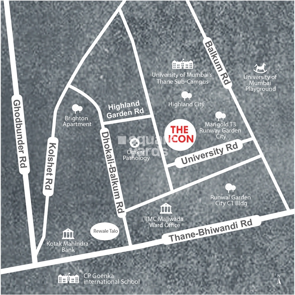 Risland The Icon Phase 3 in Dhokali, Thane @ 75.70 Lac - Floor Plans ...