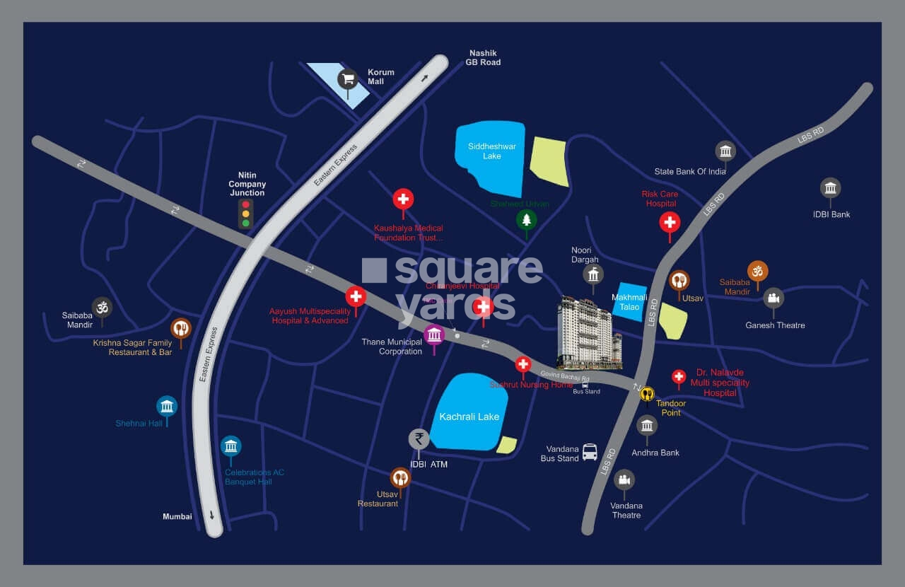 Samrin Heritage in Panch Pakhadi, Thane @ 99.00 Lac - Floor Plans ...