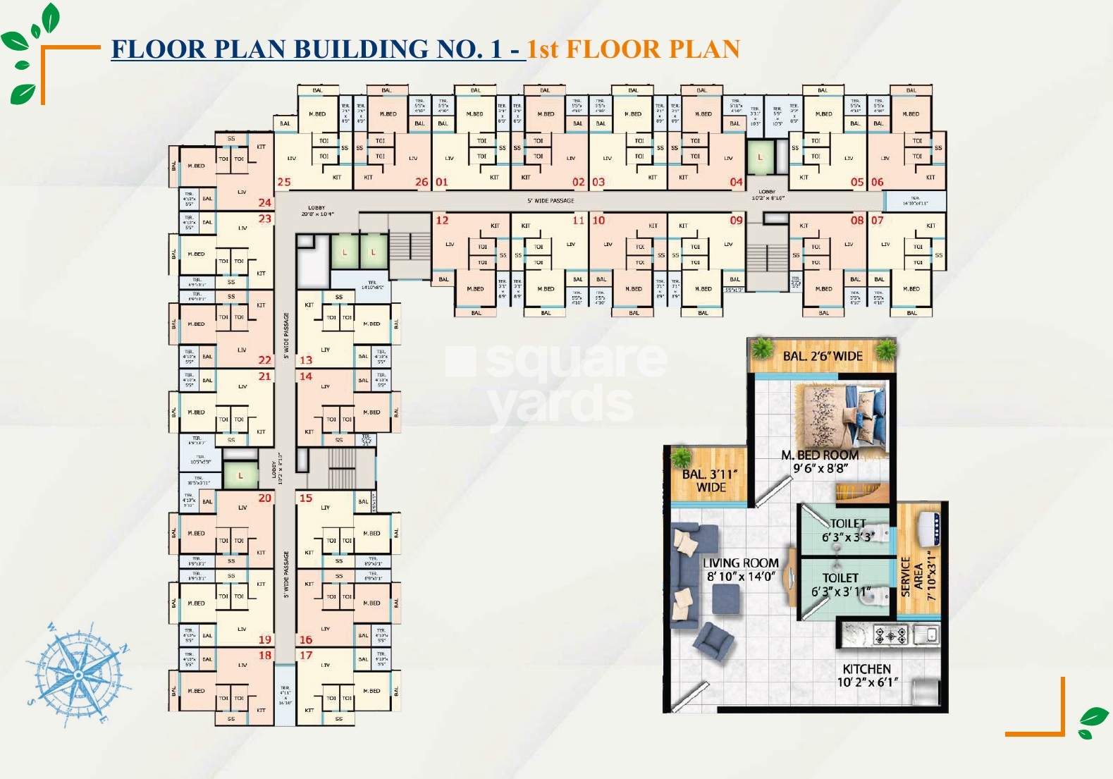 Shree Usha Residency in Narpoli, Thane @ 40.68 Lac - Floor Plans ...
