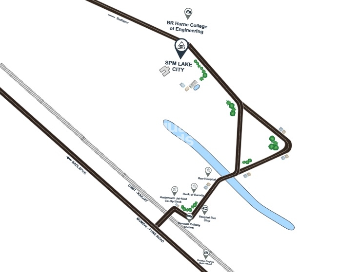 SPM Lake City in Vangani, Thane @ 10.80 Lac - Floor Plans, Location Map ...