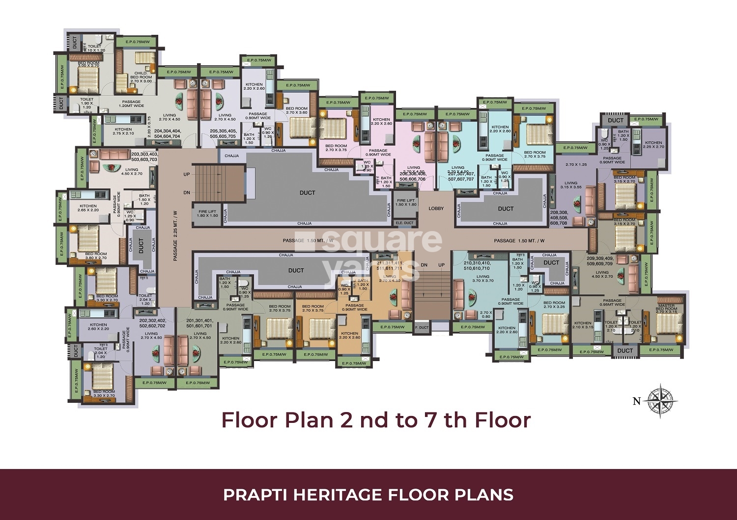 Tridev Prapti Heritage in Badlapur West, Thane @ 27.63 Lac - Floor Plans, Location Map & Reviews