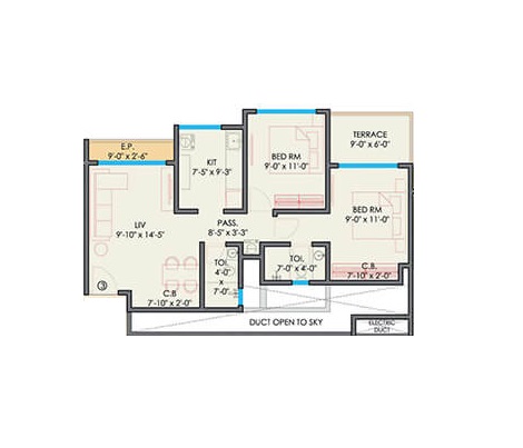 Gurukrupa Guru Atman Phase 2 Floor Plans - Kalyan West, Thane