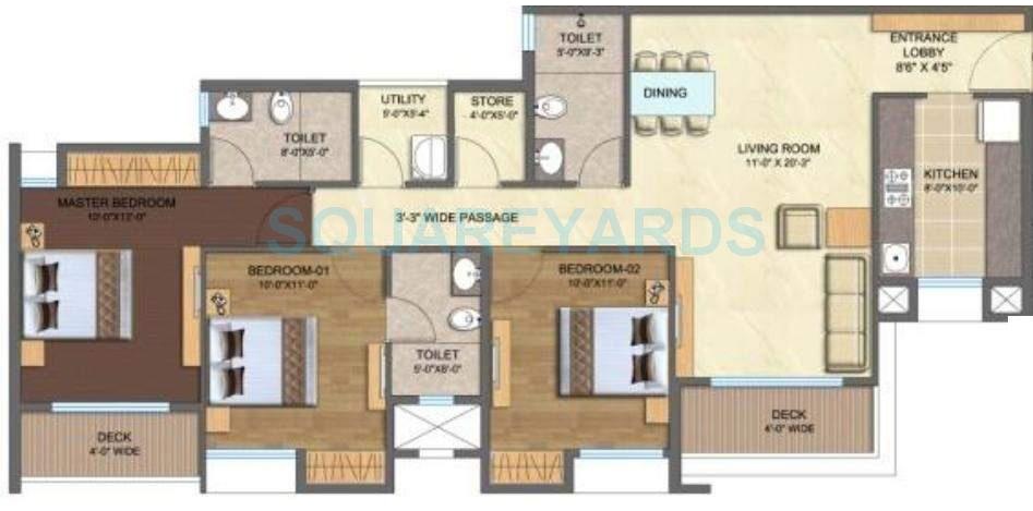 Lodha Splendora Platino in Ghodbunder Road, Thane @ 1.32 Cr - Floor ...