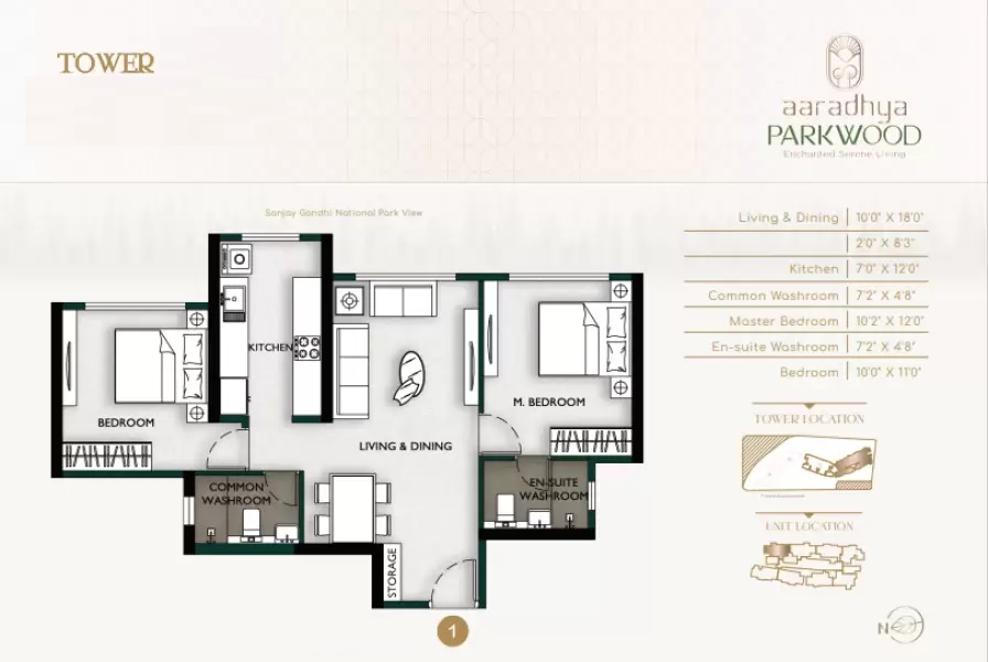 MICL Aaradhya Parkwood Floor Plans - Mira Road, Thane