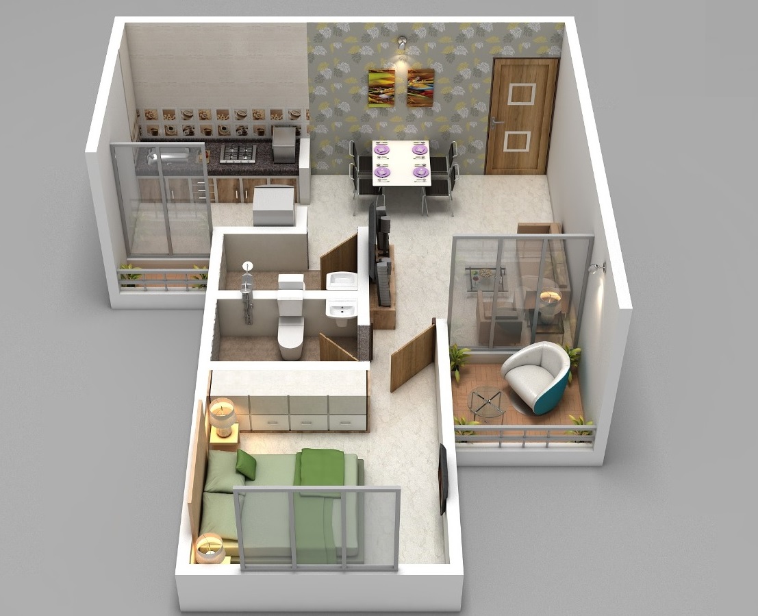 Patel Zion Floor Plans - Ambernath East, Thane