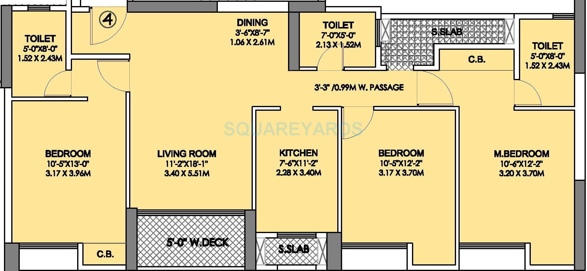 Rustomjee Urbania Azziano Floor Plans - Majiwada, Thane