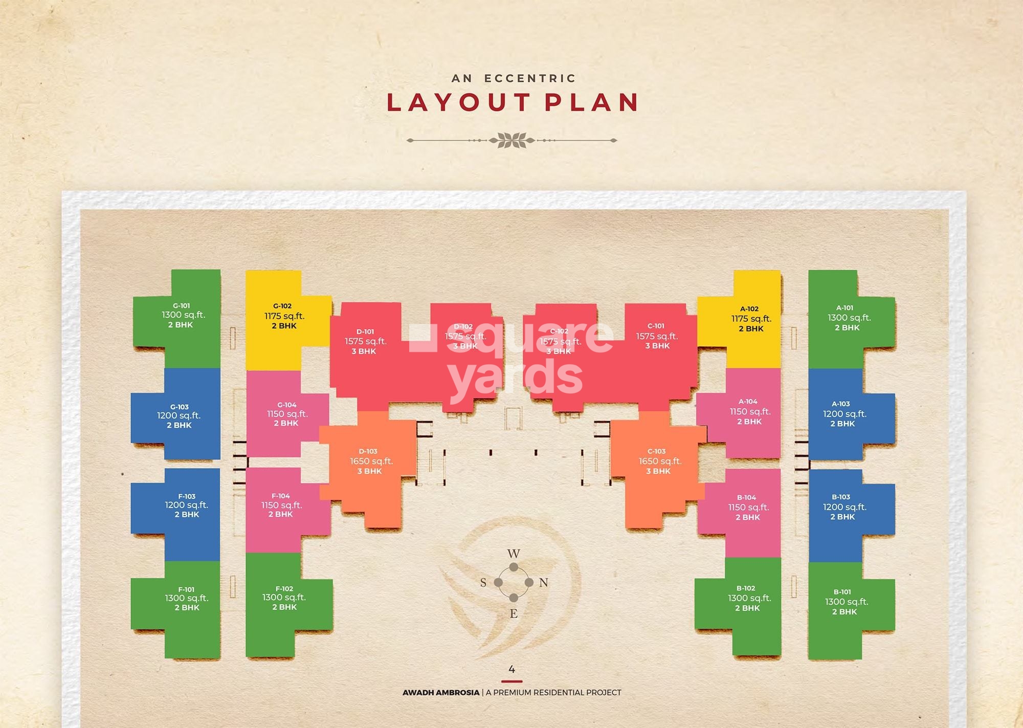 Awadh Ambrosia in Harhua, Varanasi @ 58.60 Lac - Floor Plans, Location ...