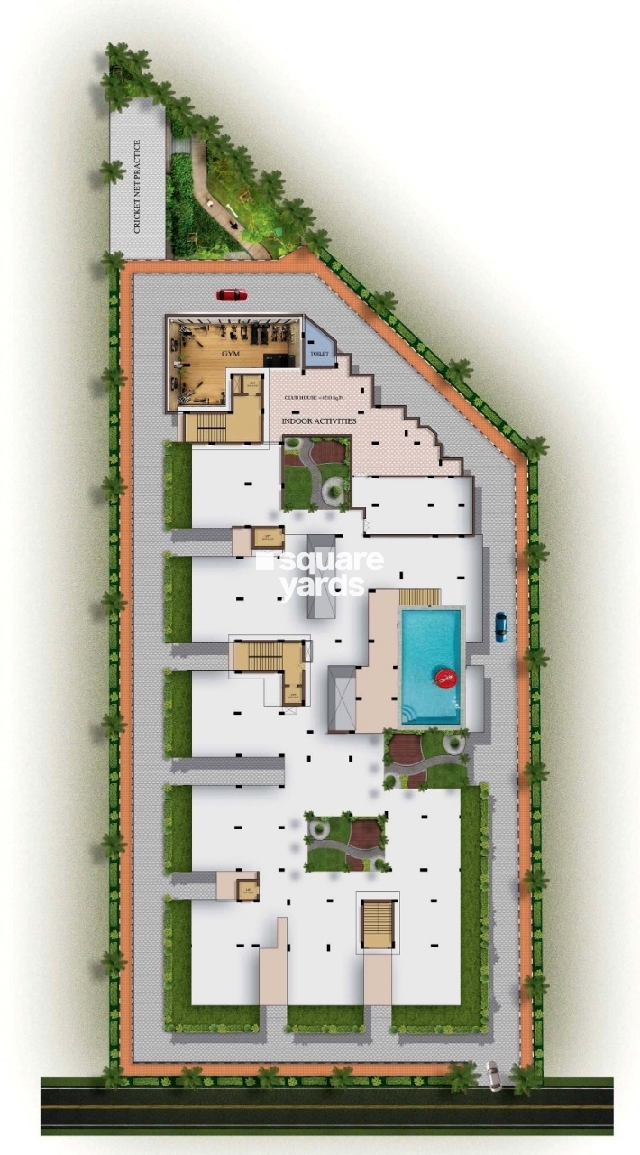 Flora Heights in Pothinamallayya Palem, Vizag @ 54.00 Lac - Floor Plans ...