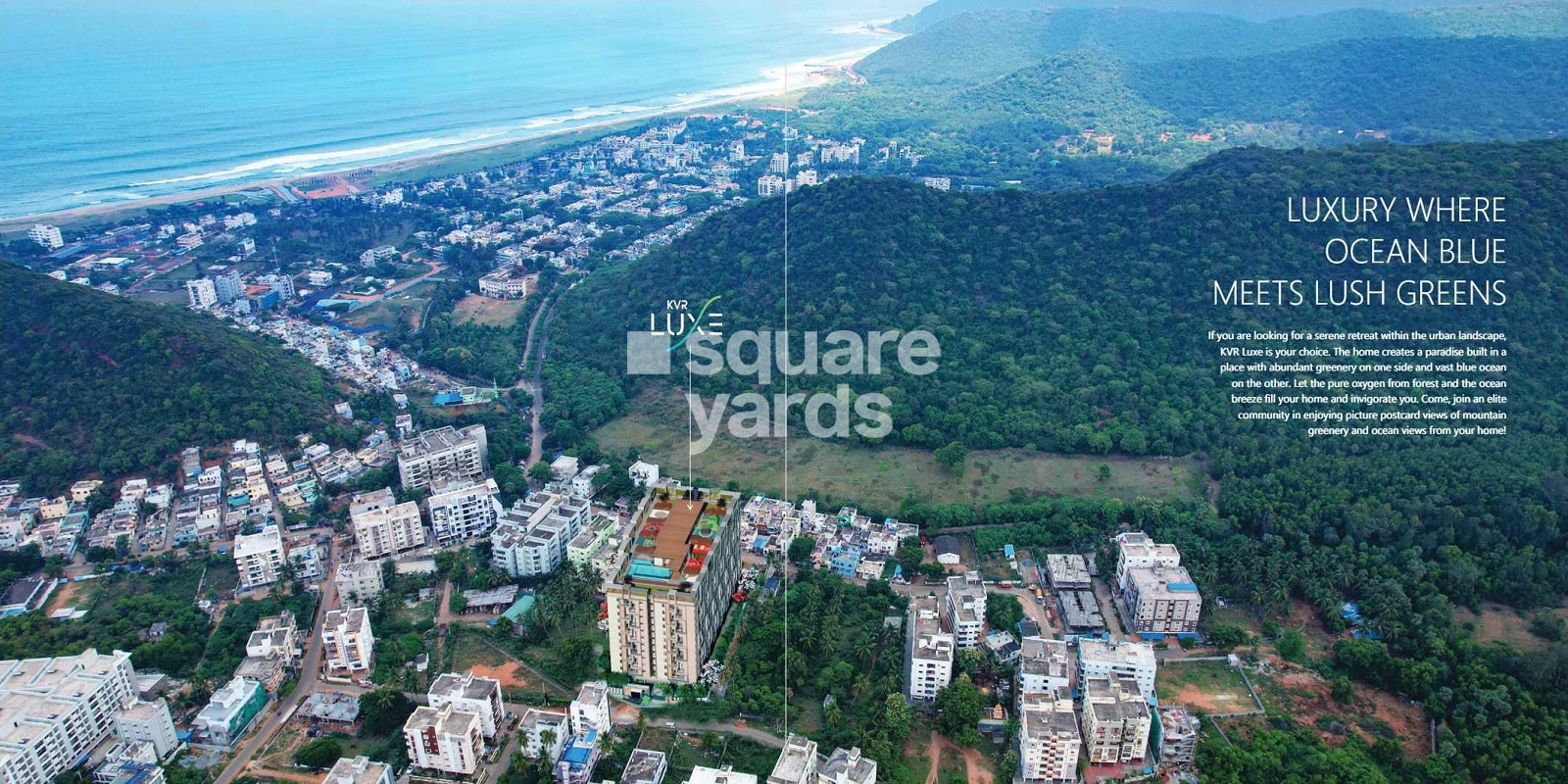 KVR Luxe in Yendada, Vizag @ 81.60 Lac - Floor Plans, Location Map & Reviews