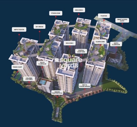 Vaisakhi Skypark in Yendada, Vizag @ 97.31 Lac - Floor Plans, Location ...