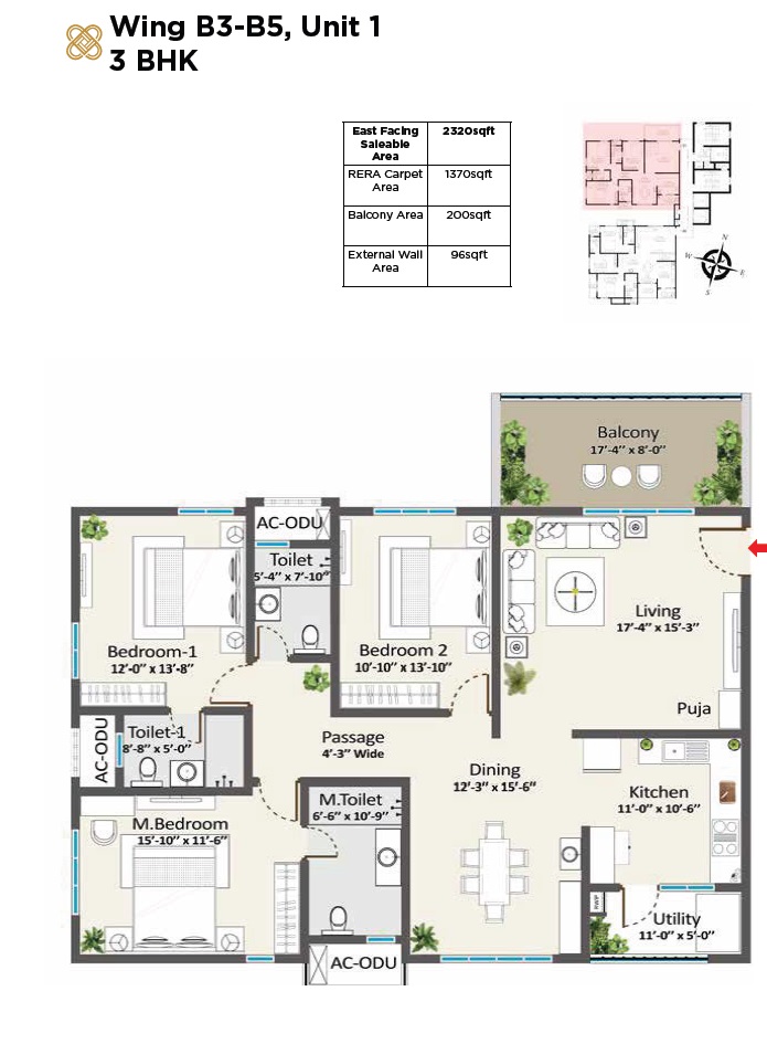 Iconica Capitol and The Crown in Madhurawada, Vizag @ 1.49 Cr - Floor ...