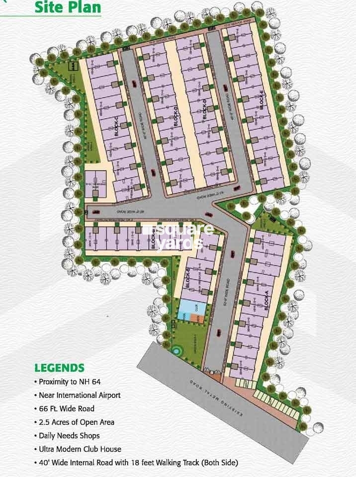 GHB Splande in Patiala Road, Zirakpur @ 56.00 Lac - Floor Plans ...